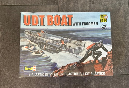 Revell UDT Boat Model Kit with Frogman * 1/35 scale * NEW SEALED | eBay
