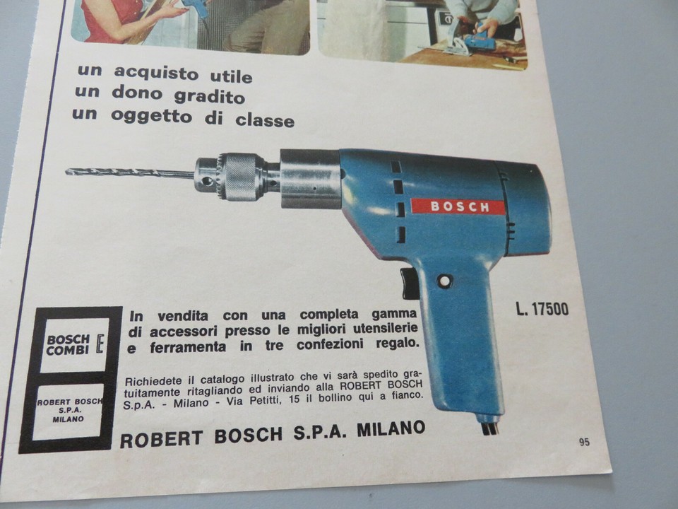 Advertising On Original Page 50/60 Vintage BOSCH COMBI | eBay