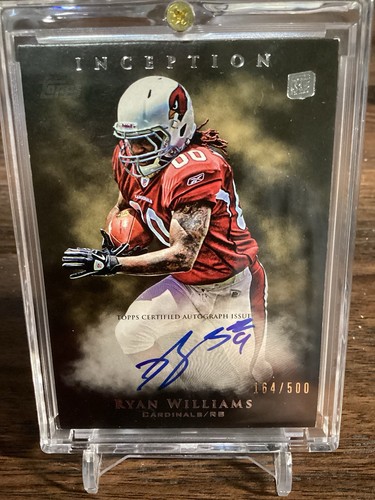Ryan Williams Rookie Autographed Football Card. 164/500 | eBay