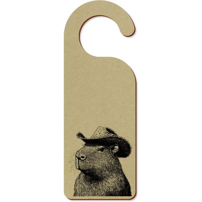 'Cowboy Capybara ' 200mm x 72mm Door Hanger / Sign (DH00045419) | eBay