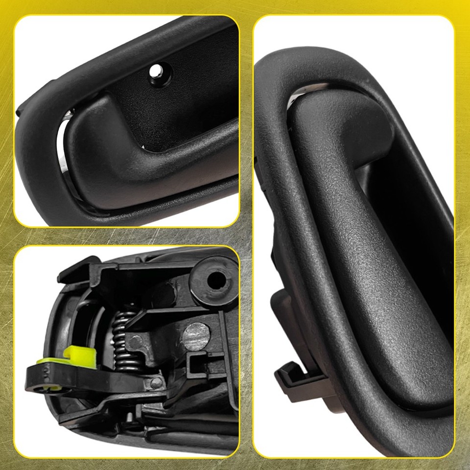 4Pcs Car Interior Handle Black Door For 1998-2002 Toyota Corolla ...