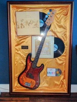 Genesis Band signed Bass Guitar | eBay UK
