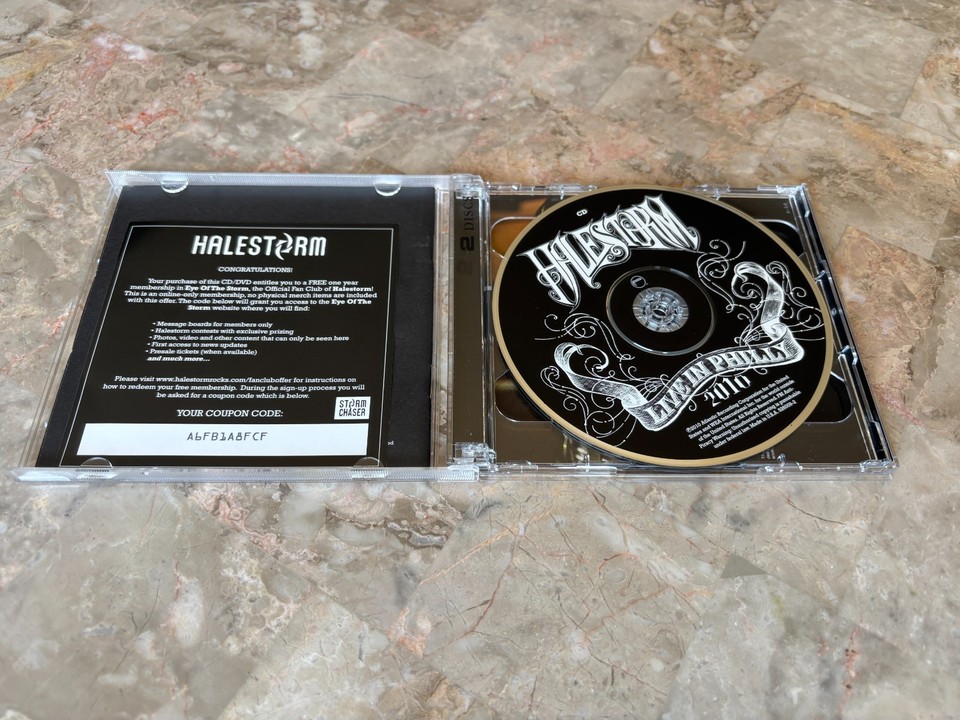 Halestorm ‎– Live In Philly 2010 CD DVD set | eBay