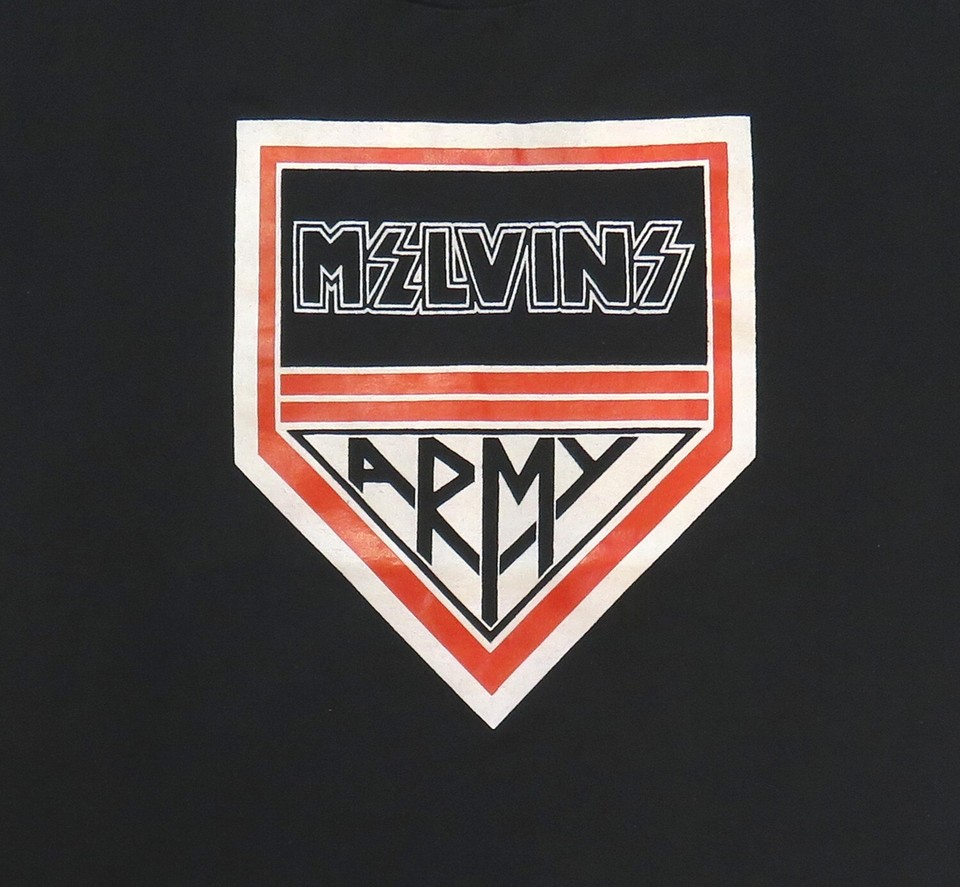 Melvins Vintage T Shirt 1992 Army Parody Logo 90's Lysol Eggnog Grunge Punk Band | eBay