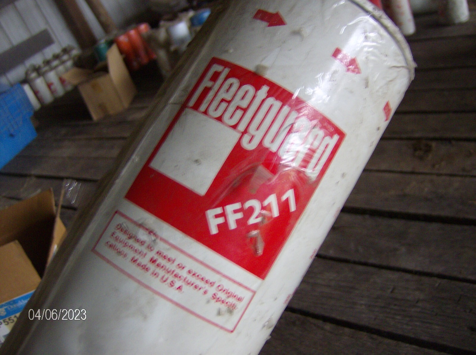 FLEETGUARD FF211 - Fuel filter cross reference