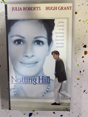 Nothing Hill VHS Julia Roberts Hugh Grant Spanish | eBay