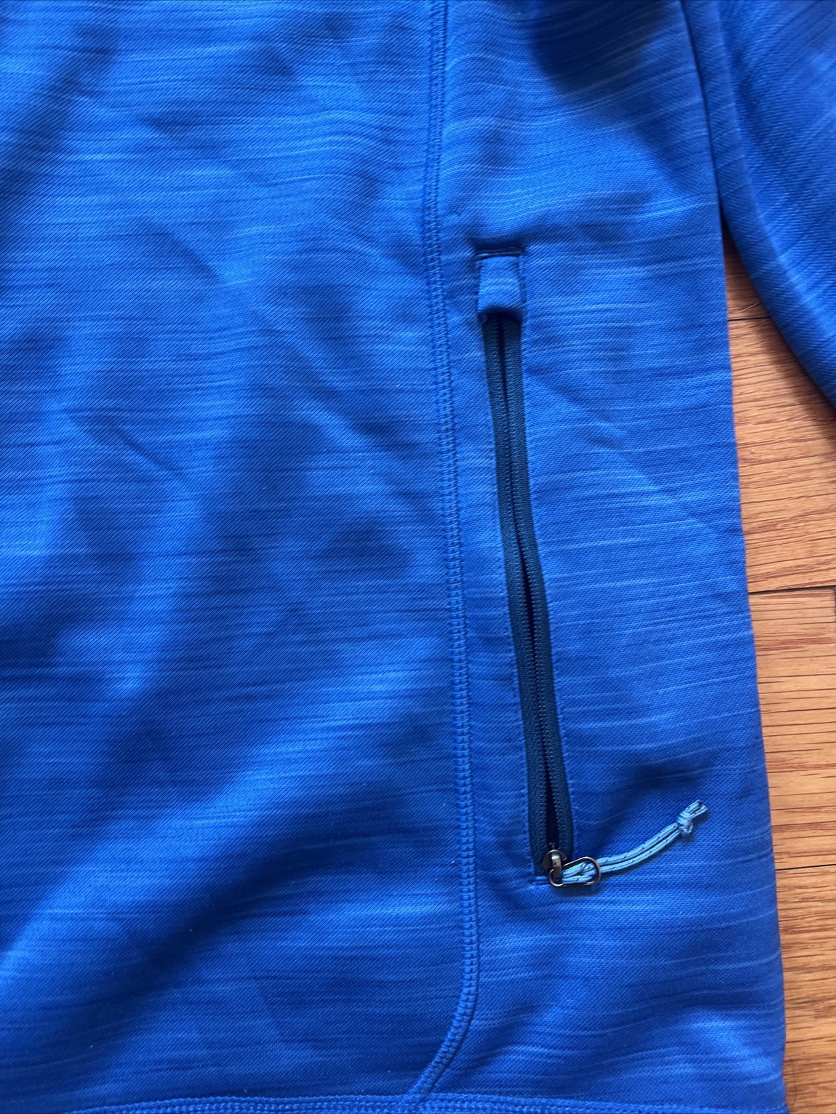 STIO Mens Hooded Full Zip Blue Jacket Size medium Jackson Hole WY | eBay