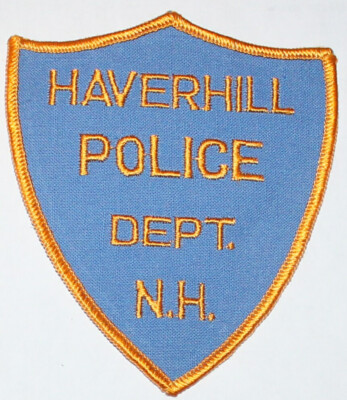 Very Old HAVERHILL POLICE DEPT New Hampshire NH PD Vintage patch | eBay