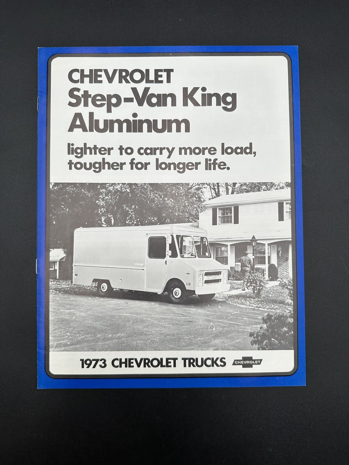 1973 CHEVY CHEVROLET Step-Van King Aluminum Brochure Vintage Great ...