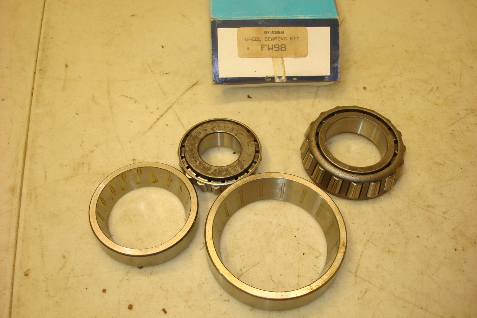 Ford Tractor Front Wheel Bearing Kit FW98 | eBay