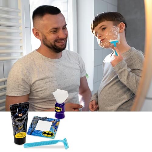 Batman My First Shaving And Grooming Pretend Play Kit Safe For Kids ...