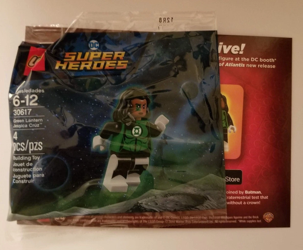 Lego Green Lantern Minifigure Comic Con