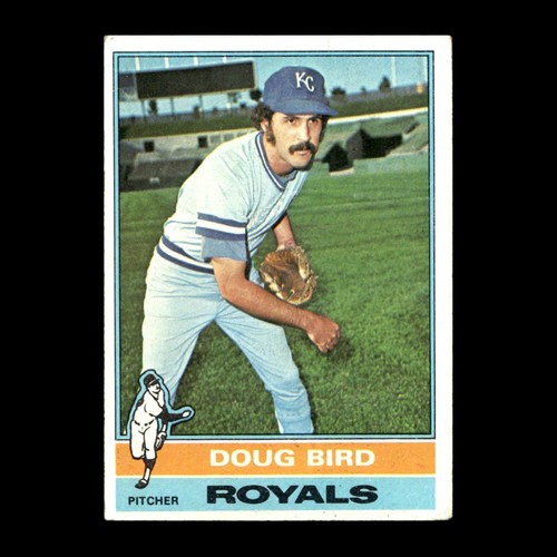 Doug Bird 1976 Topps Kansas City Royals #96 GM R304 2 | eBay