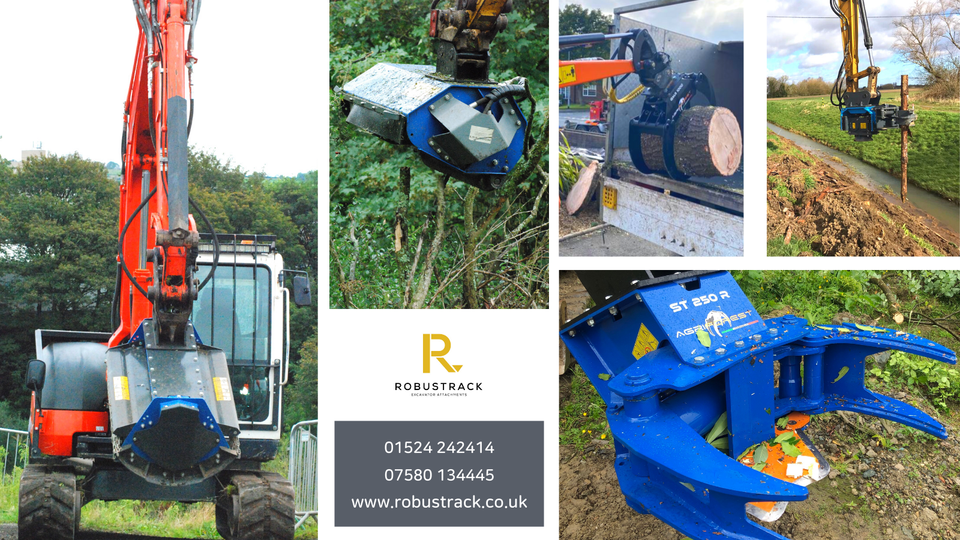 Robustrack 1.2m DIPPER BOOM EXTENSION for any Excavator 2 to 4 Ton £ ...