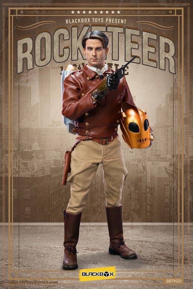 BLACKBOX The Rocketeer Pilot 12in Action Figure Doll Model BBT9023 ...