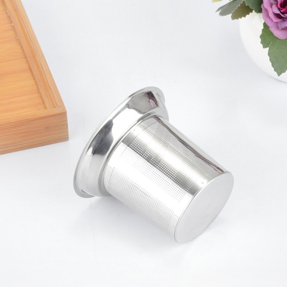 2 Pieces Tea Filter Steel Sifters for Loose Stainless Coffee Strainer ...