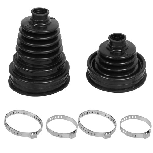 2 PCS CV BOOT KIT STRETCHY UNIVERSAL FIT DRIVE SHAFT GATOR JOINT BOOT ...