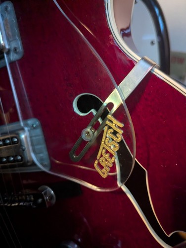 Gretsch Style- Clear Pickguard - filtertrons pickup Configuration | eBay UK
