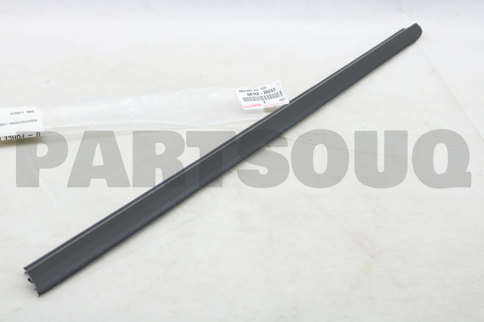 6816226040 Genuine Toyota WEATHERSTRIP ASSY, FRONT DOOR GLASS, OUTER LH ...