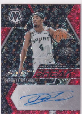 2022-23 Panini Mosaic NBA No. FB-DEV Devonte Graham Auto Disco 40/49 | eBay