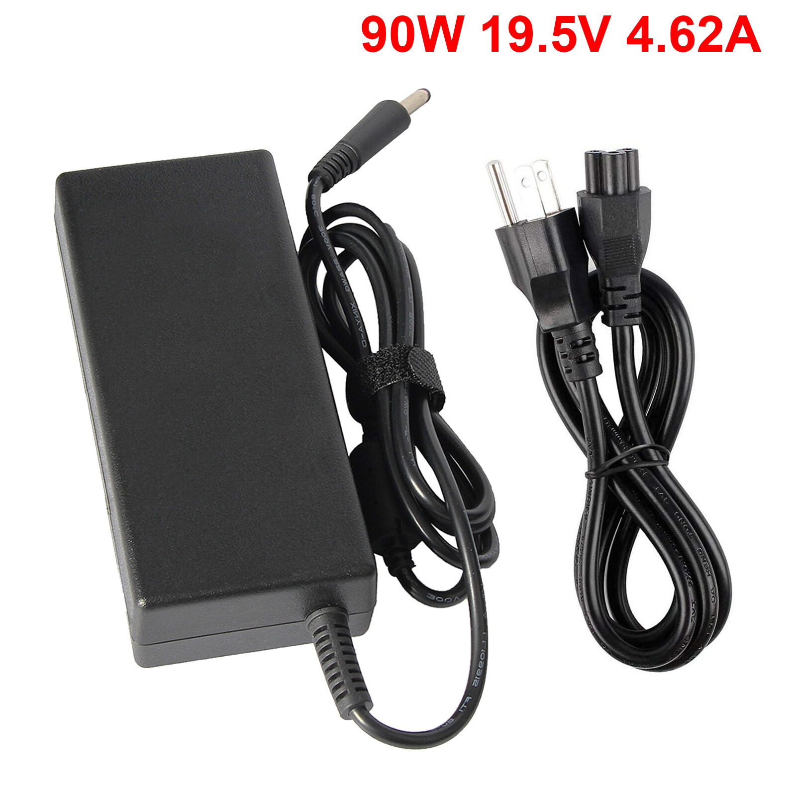 For Dell 90-Watt 4.5mm Barrel AC Adapter Laptop Charger Power Supply ...
