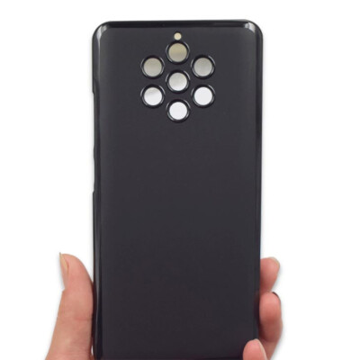 For Nokia 9 PureView Black TPU Matte Rubber Gel Skin case back cover | eBay