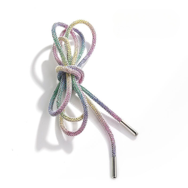 2pcs Rhinestone Shoe Laces Hoodie String Mesh Rope Replacement ...