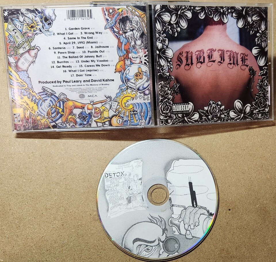 Sublime-Sublime S/T CD 1996 Gasoline Alley Santeria 8811141325 | eBay