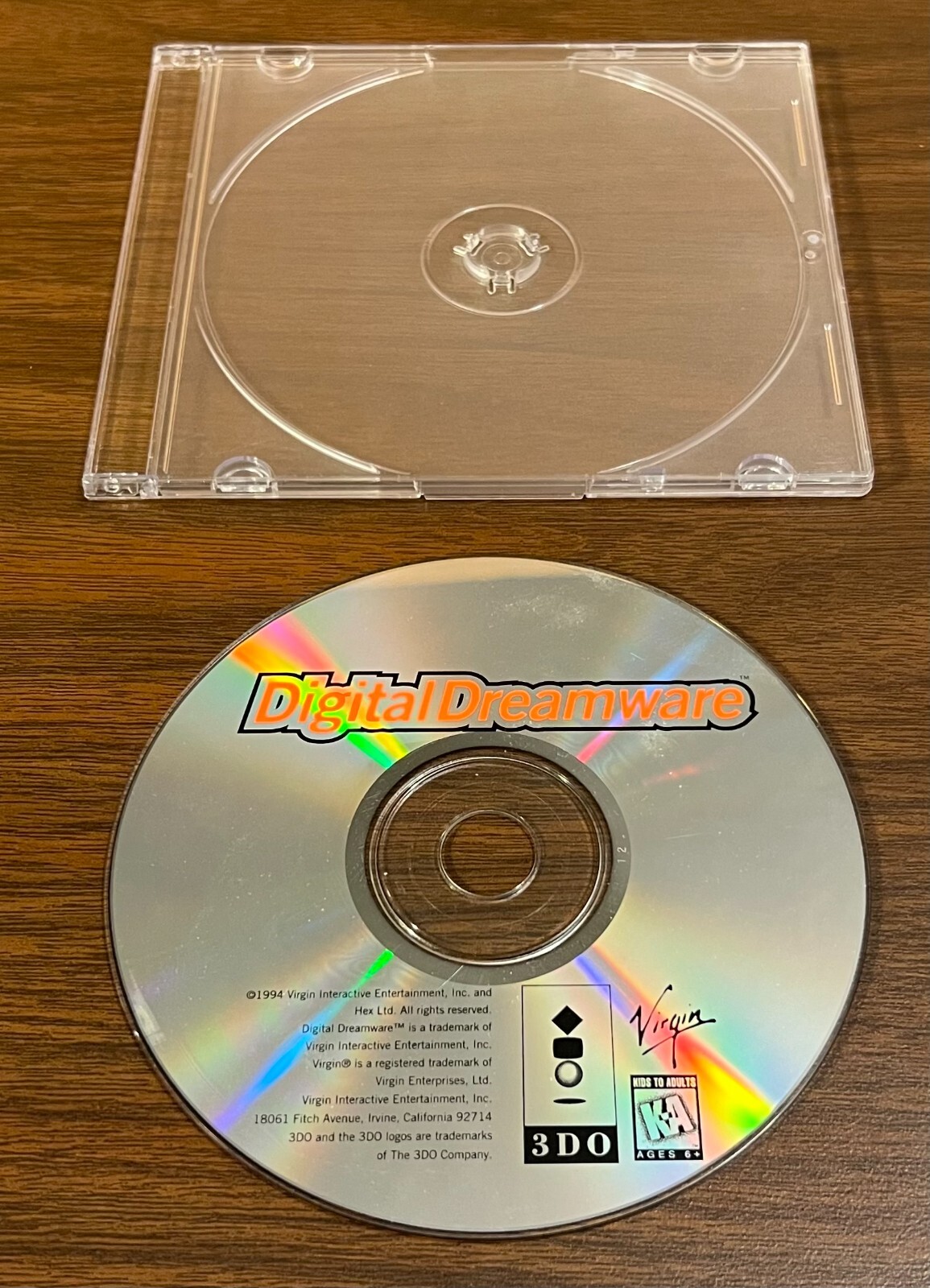 Digital Dreamware (Panasonic 3DO, Virgin, vintage system) disc only ...