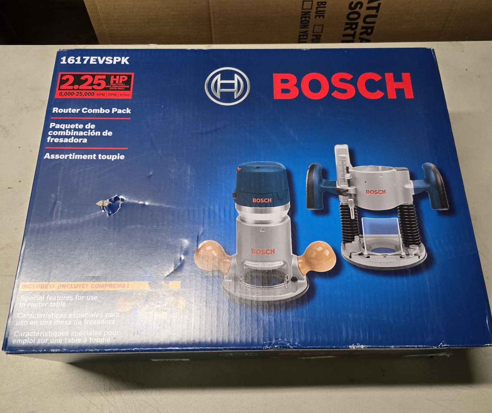 Bosch 1617EVSPK Plunge and Fixed-base Router Kit for sale online | eBay