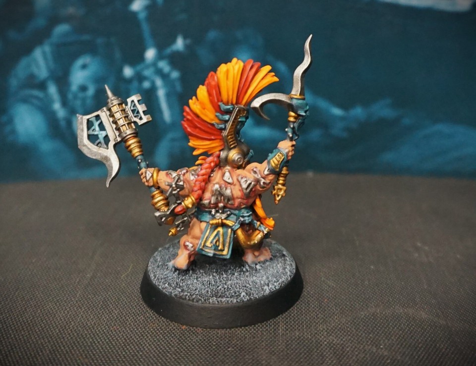 Doomseeker Fyreslayers painted AoS Warhammer Underworlds Dwarfs The ...