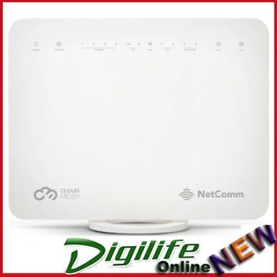 NetComm NF18MESH CloudMesh Mesh Networking ADSL/VDSL /NBN , Voice ...