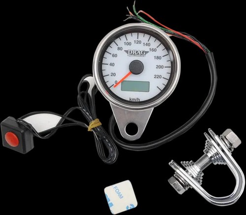 DS White Face Programmable Mini Electric Speedo Kph Sportster 883 ...