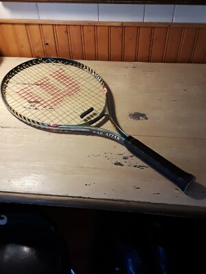 Wilson Tennis Racquet Racket Rak Attak Titanium 25" with case | eBay