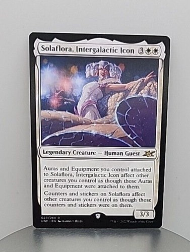 MTG Solaflora, Intergalactic Icon Unfinity 027/244 Regular Rare | eBay