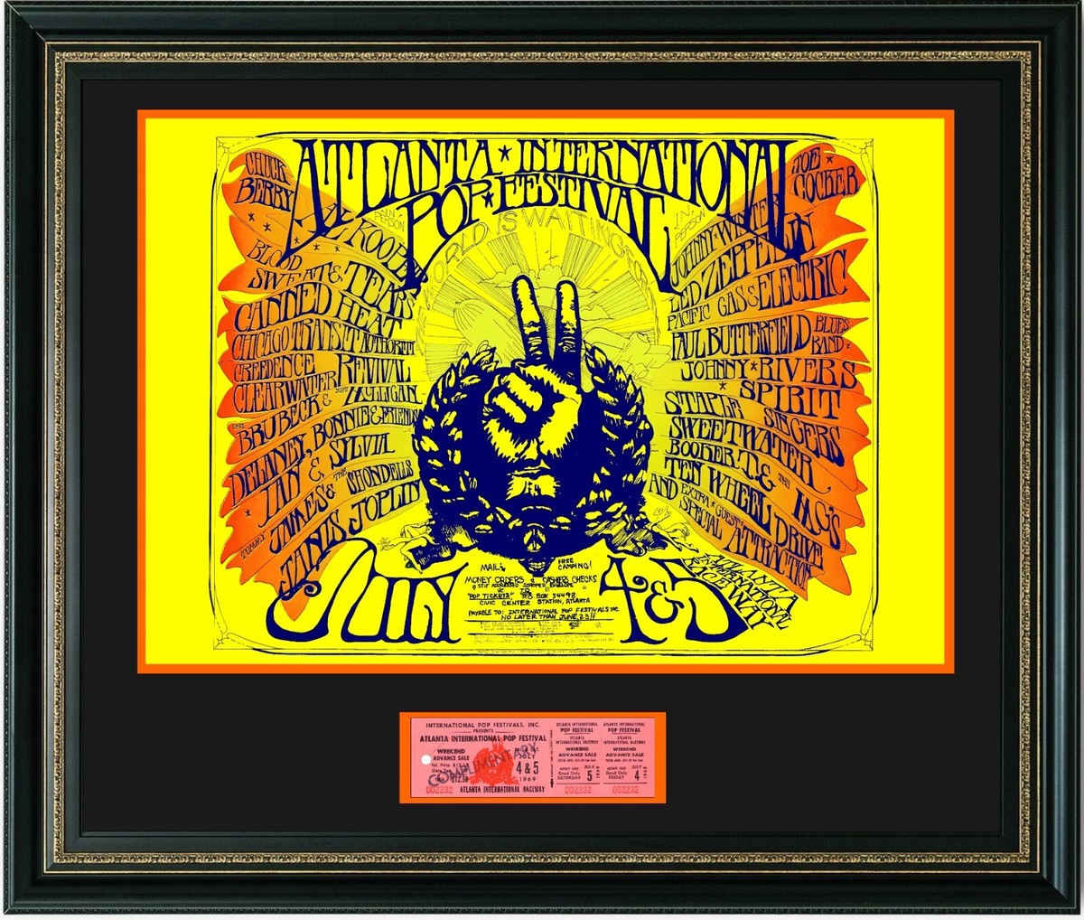 Concert Poster Frame