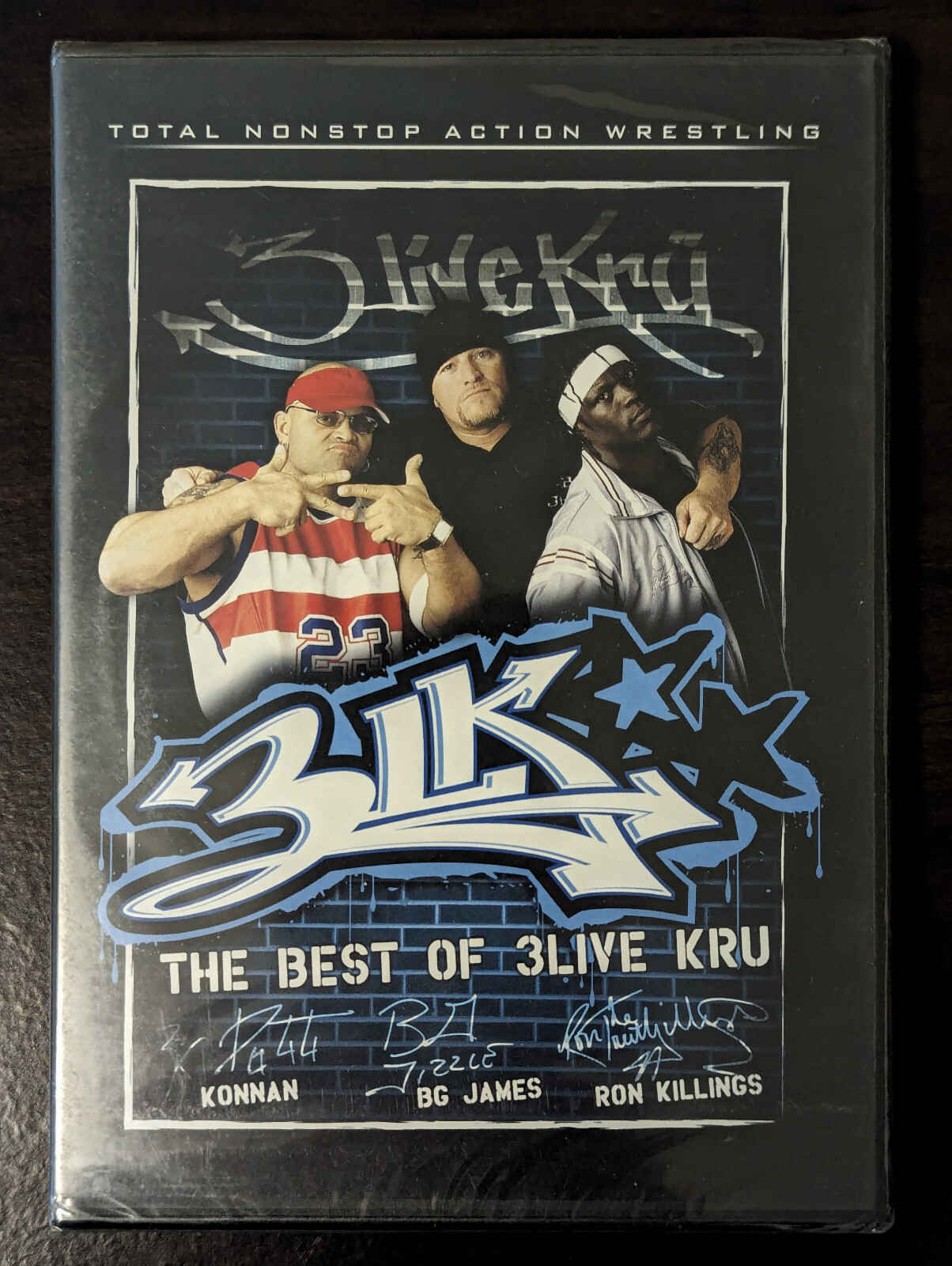 TNA The Best Of 3 Live Kru 3LK DVD New Sealed Rare Impact Wrestling WWE ...