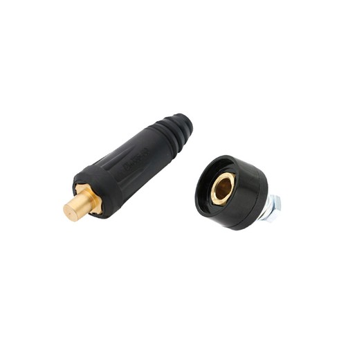35-50 Dinse Connector Male Plug & Panel Socket Adapter for Welder ...