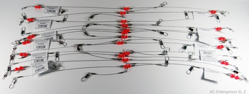 24 in Steel Wire Leader Double Drop (12 Pcs) | eBay