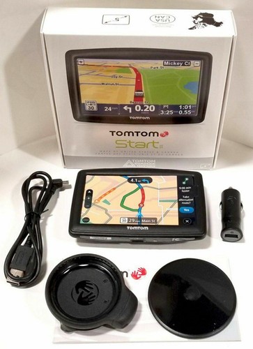 TomTom START 55 S GPS 5" LCD Portable Navigation Set USA/Canada/Mexico ...