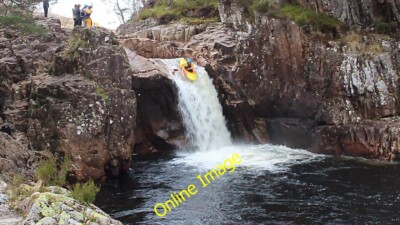 Photo 6x4 Right Angle Falls - low water Dalness/NN1651 Eas an Fhir ...