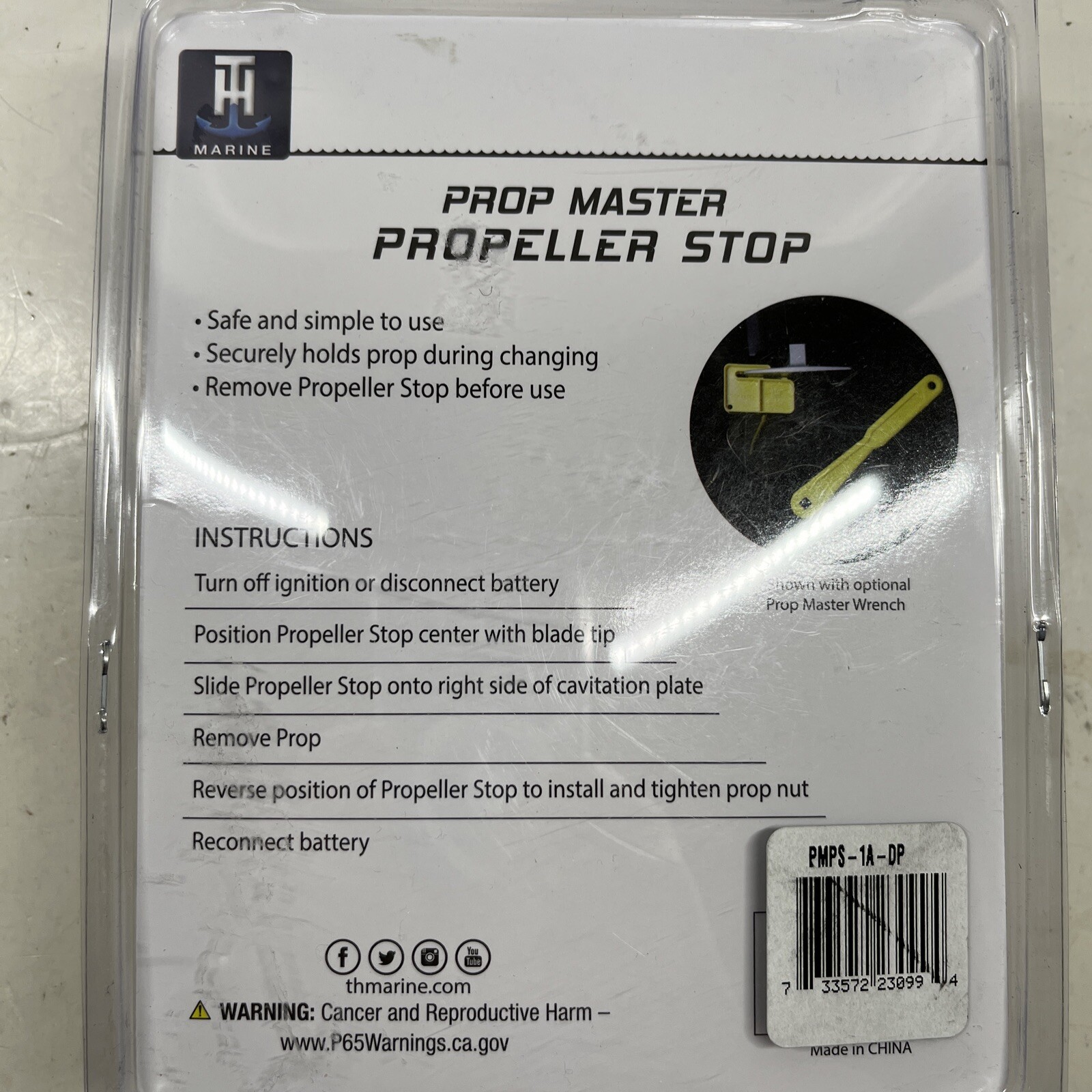 T-h+Marine+Supplies+Pmps-1-dp+Prop+Master+Stop+Propeller for sale ...