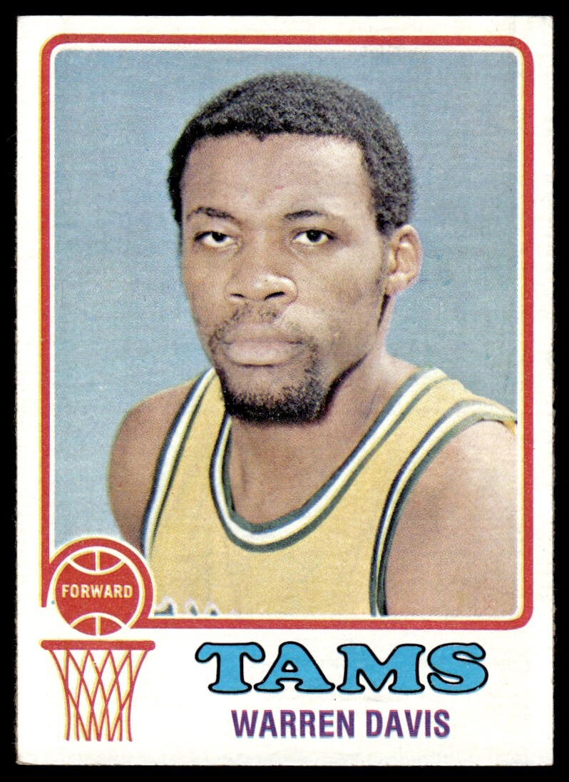 1973-74 Topps Warren Davis Memphis Tams #229 | eBay