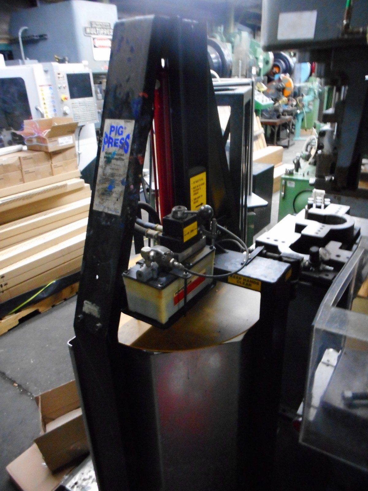 Pig Press DRM607 Spark Resistant Waste Compactor W /Structural C ...