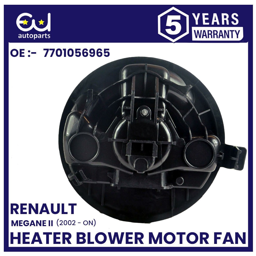 FOR RENAULT MEGANE MK2 HEATER BLOWER MOTOR FAN WITH AIR CON AC 02-ON ...