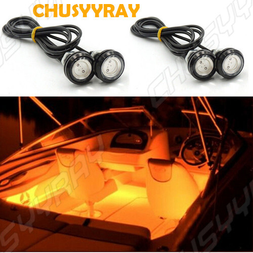 4x Amber LED Grille Fog Lights Raptor Style For Toyota FJ Cruiser ...