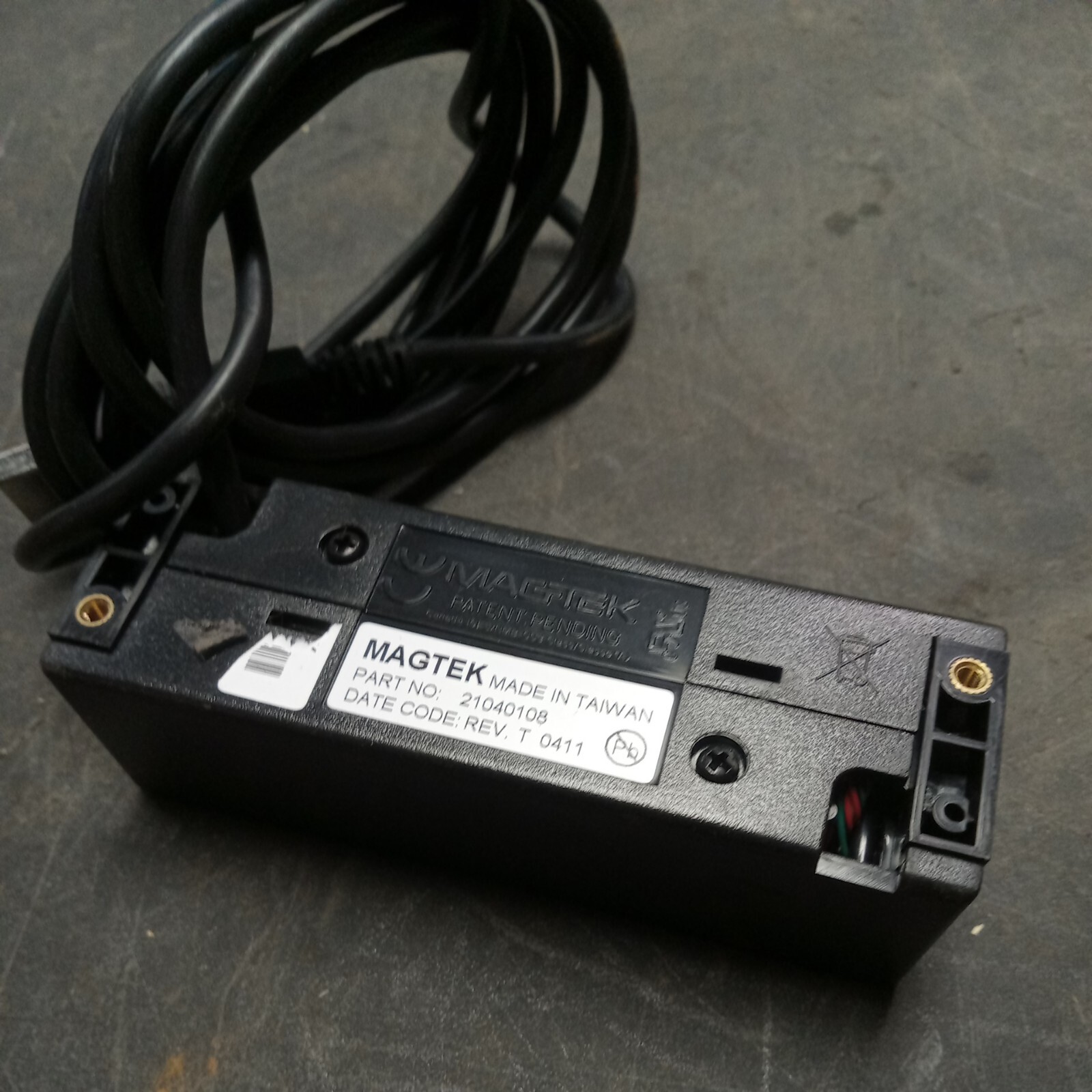 MagTek 21040108 Credit Card Reader - Black 21040108 | eBay