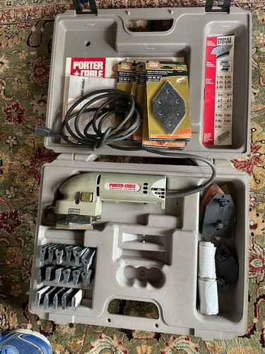 Porter Cable Contour sander Kit #444 with 6 extra packets of sanding ...