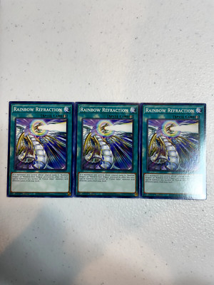 yugioh rainbow refraction common 3x sdcb-en027 playset SDCB | eBay