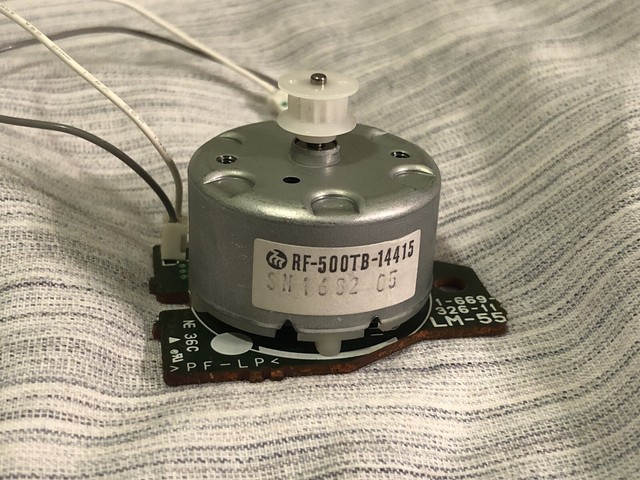 RF-500TB-14415 Motor Denon DCM-320 5-CD SONY DVD PLAYER MOTOR PULLEY ...